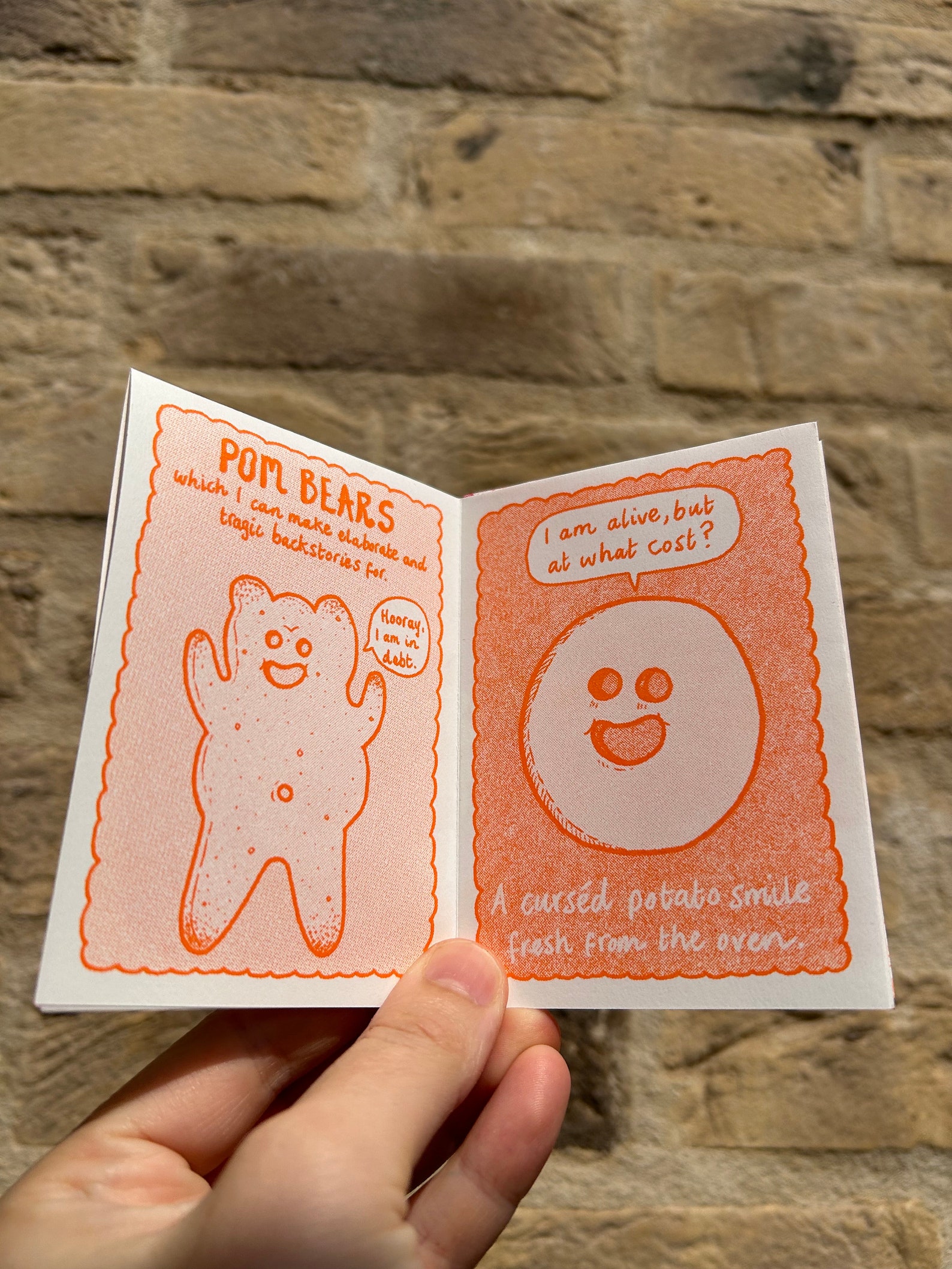 The Greatest Forms of Potato Crisp Chip Chips Potates Folded Risograph ...