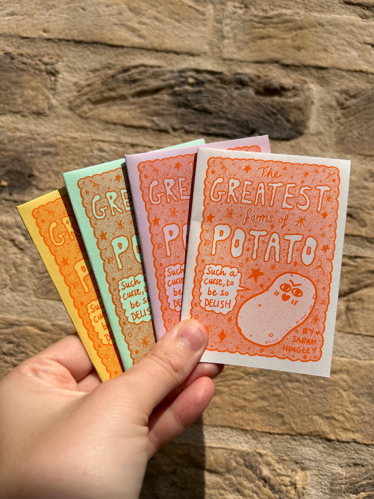 The Greatest Forms of Potato Crisp Chip Chips Potates Folded Risograph ...