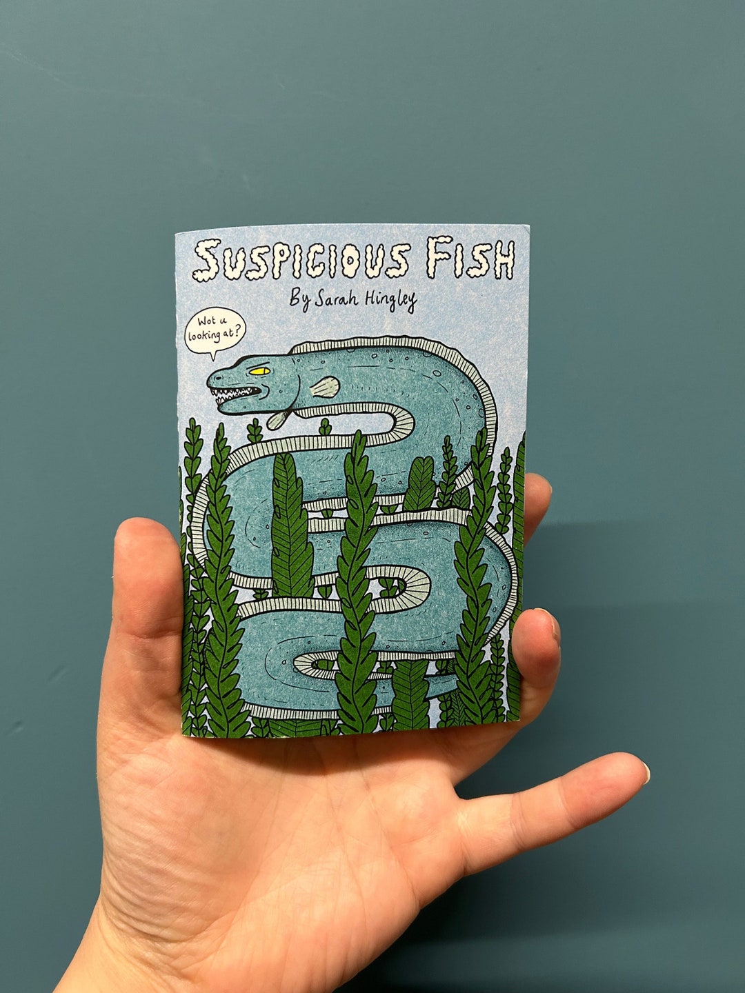 Suspicious Fish Sazzsquatch Silly Facts Under the Sea Comic Zine A6 - Etsy