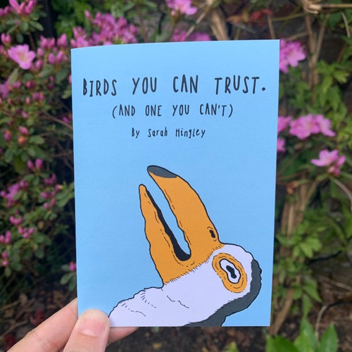 Birds You Cant Trust Sequel Bird Cute Animal Comic Zine A6 - Etsy