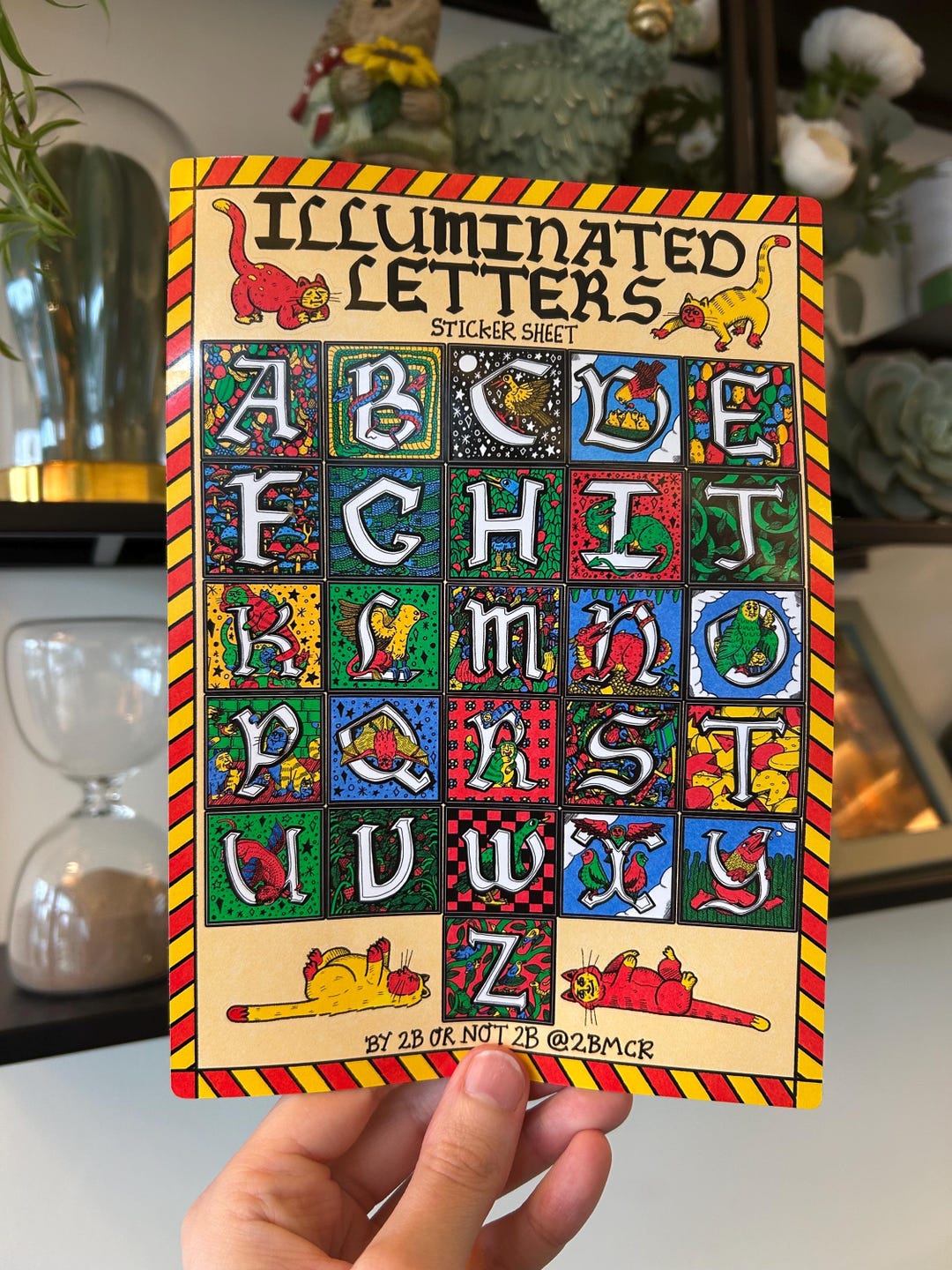 Illuminated Letters Alphabet Medieval Illuminated Manuscript Ye Olde ...