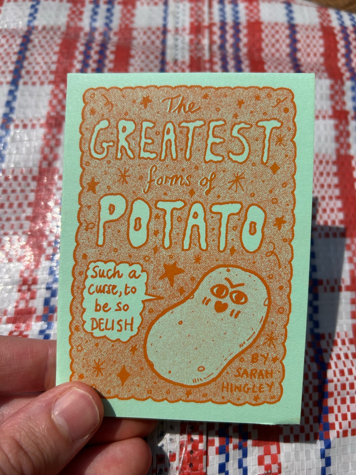 The Greatest Forms of Potato Crisp Chip Chips Potates Folded Risograph ...
