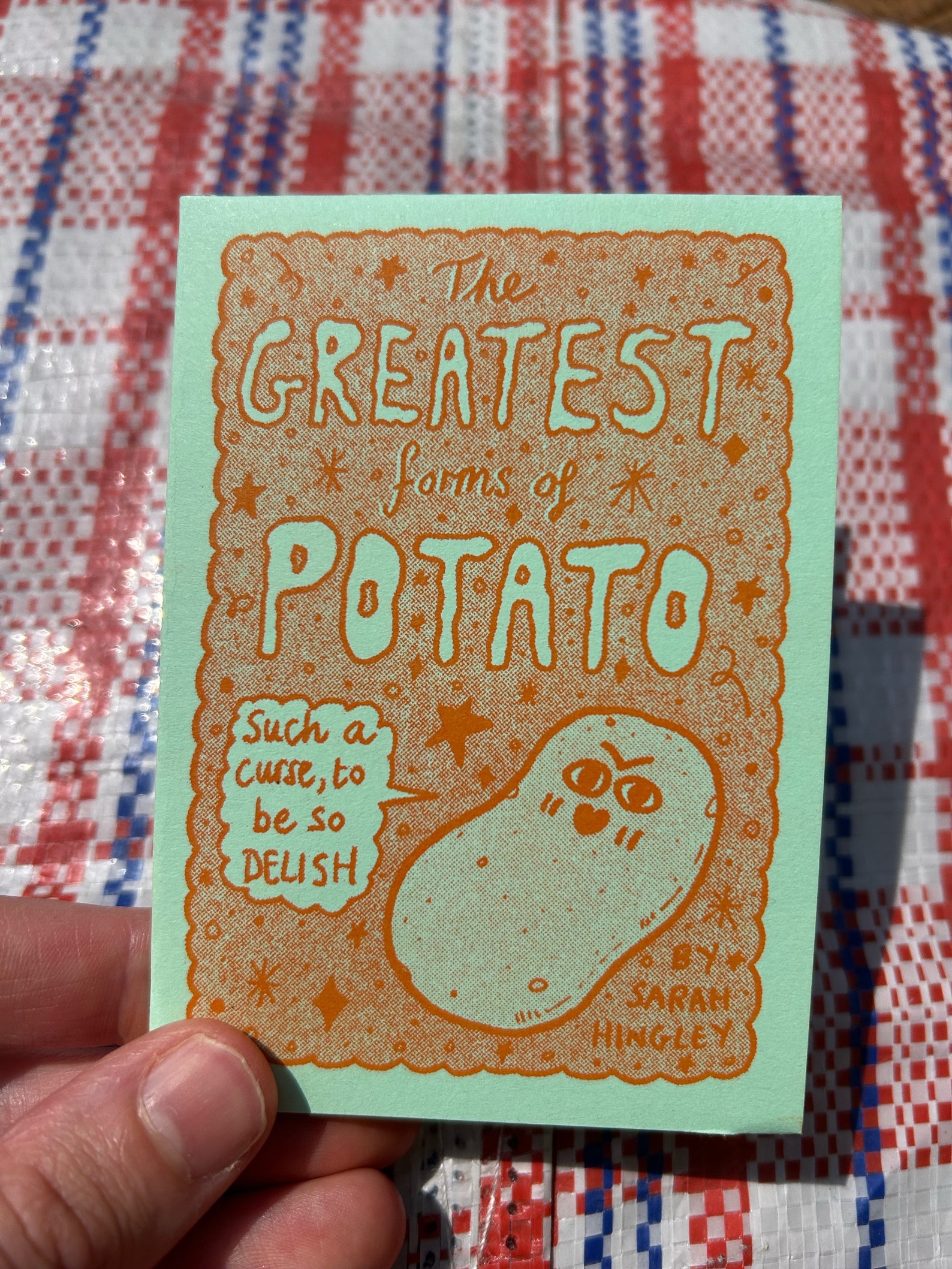 The Greatest Forms of Potato Crisp Chip Chips Potates Folded Risograph ...
