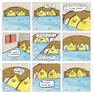 In the End I Have You Lemon Comic A4 Digital Print - Etsy