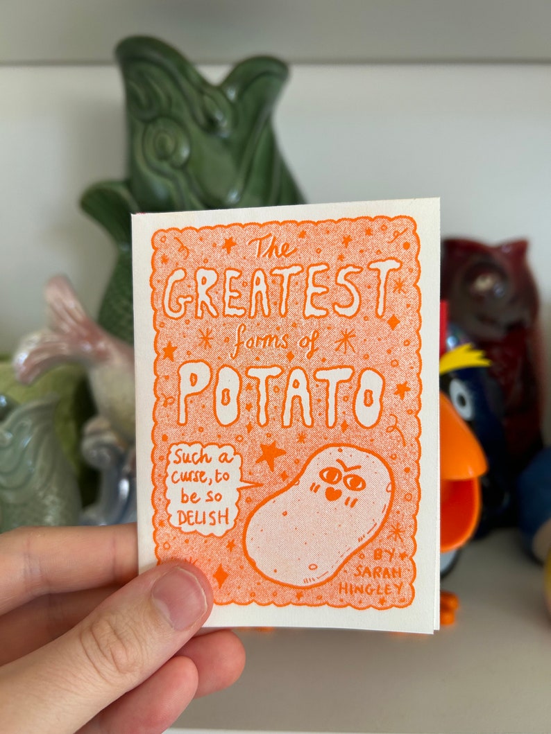 The Greatest Forms of Potato Crisp Chip Chips Potates Folded Risograph ...
