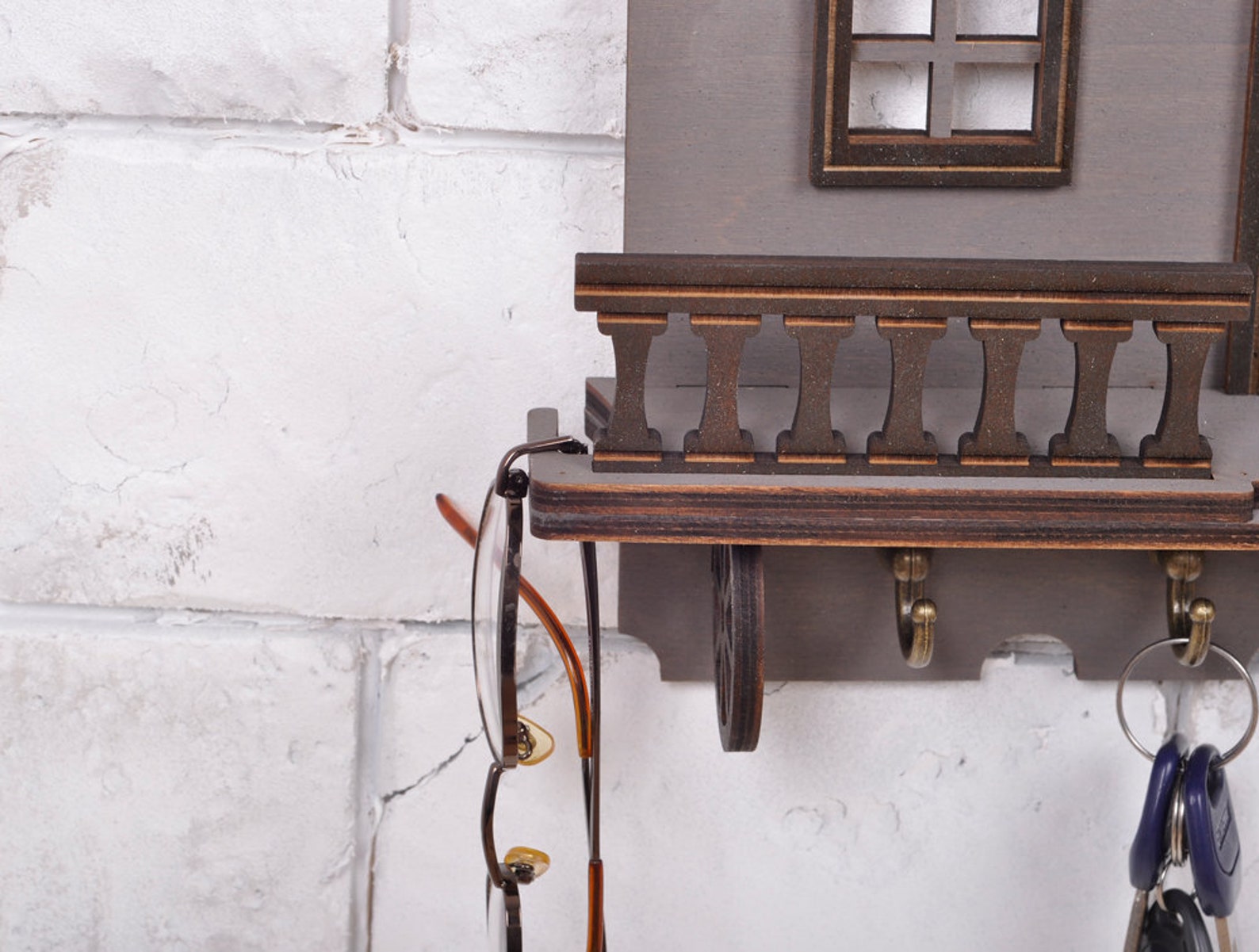 Custom Wood Key Holder for Wall. Personalized Key Holder. Key | Etsy