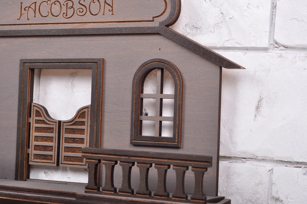 Custom Wood Key Holder For Wall. Personalized Key Holder. Key | Etsy