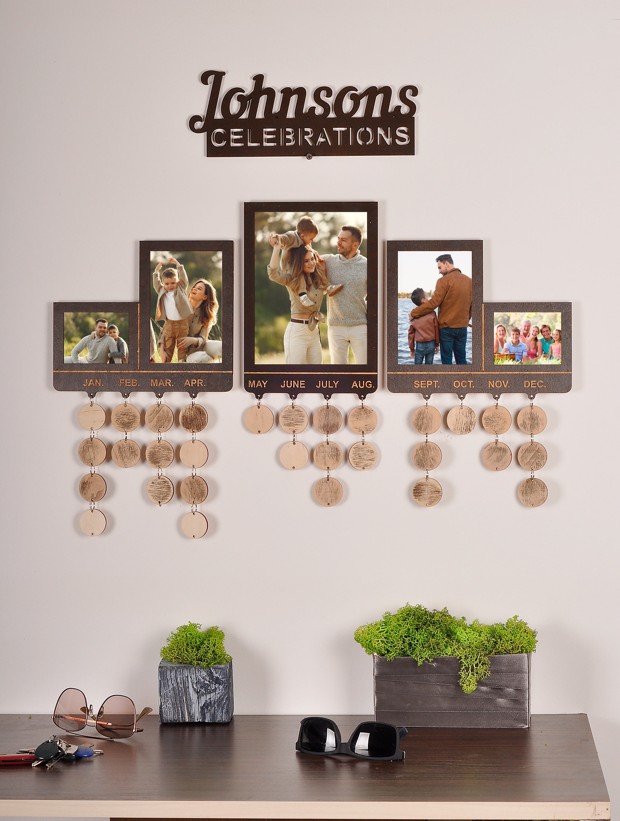 Personalized Family Birthday Board - Etsy