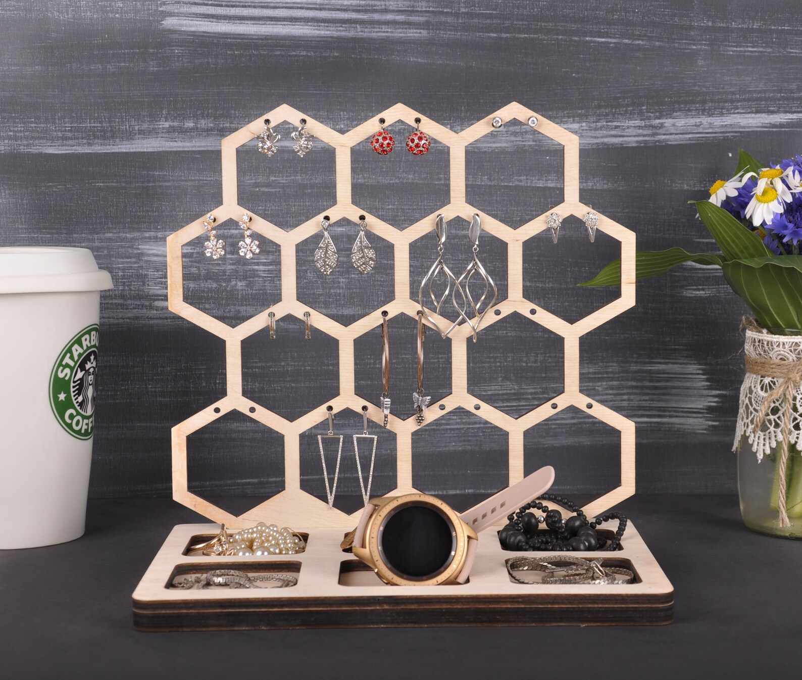 Earrings Holder. Earring Display. Jewelry Stand. Jewelry | Etsy