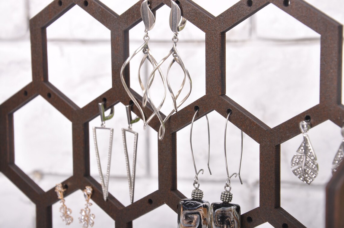 Earing Holder. Jewelry Stand. Earing Display. Earing Holder - Etsy