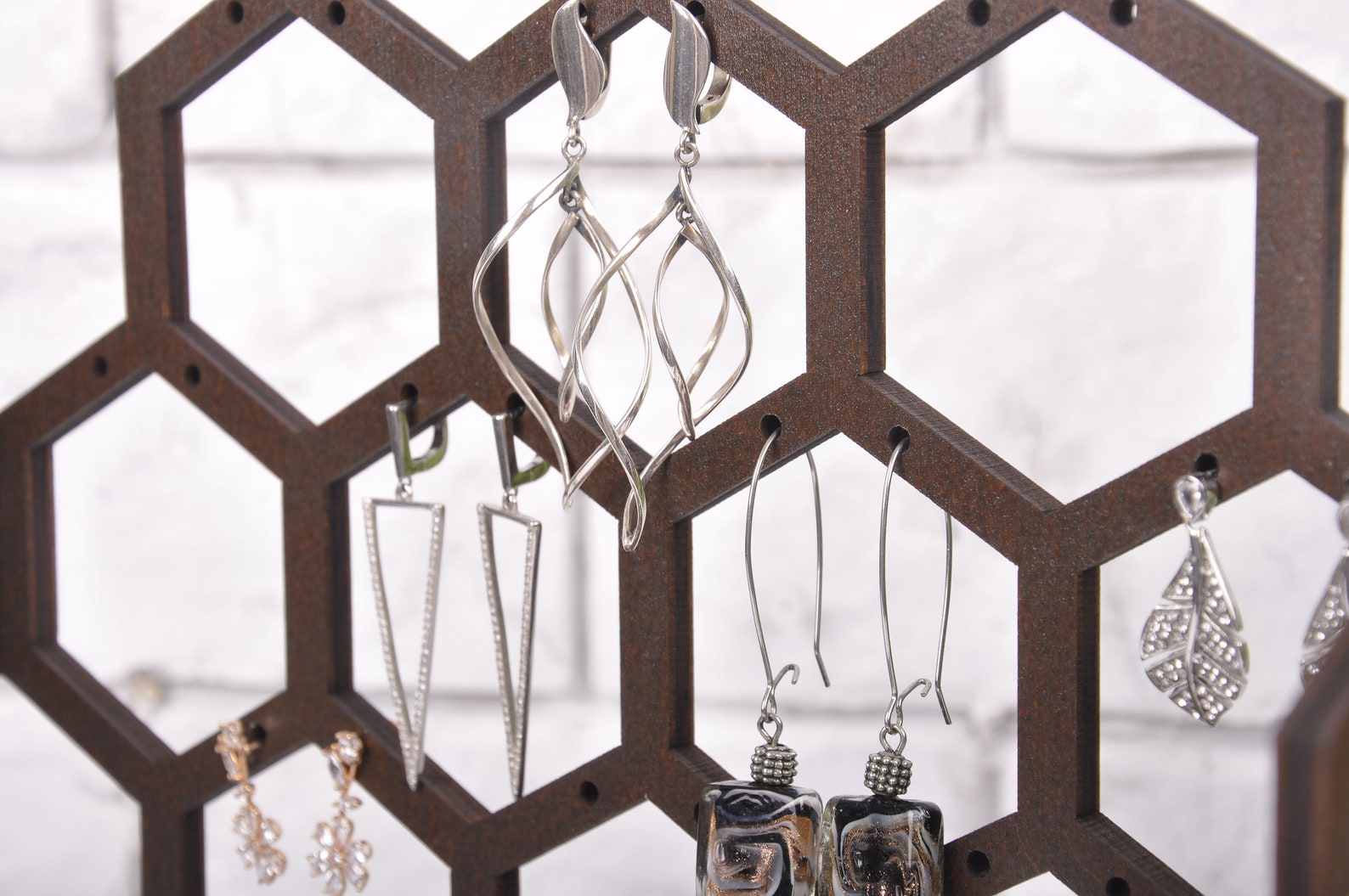 Earrings Display. Earring Hanger. Earing Holder. Jewelry - Etsy