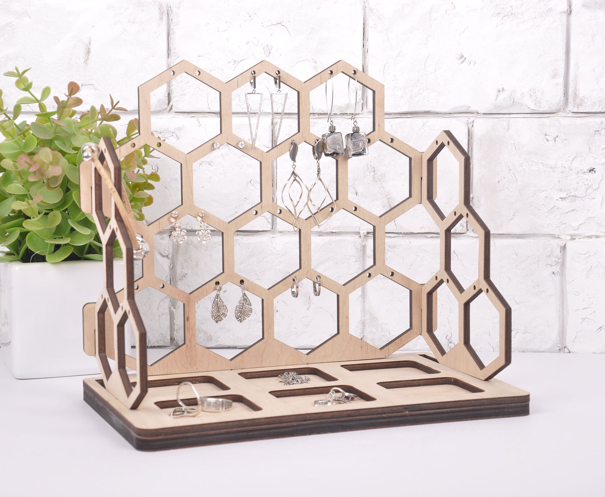 Earrings Display. Earring Hanger. Earing Holder. Jewelry | Etsy