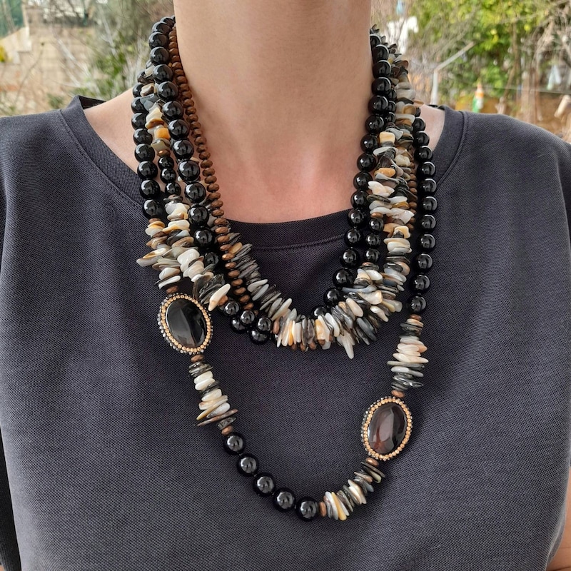 Big Bold Chunky Necklaces - Etsy
