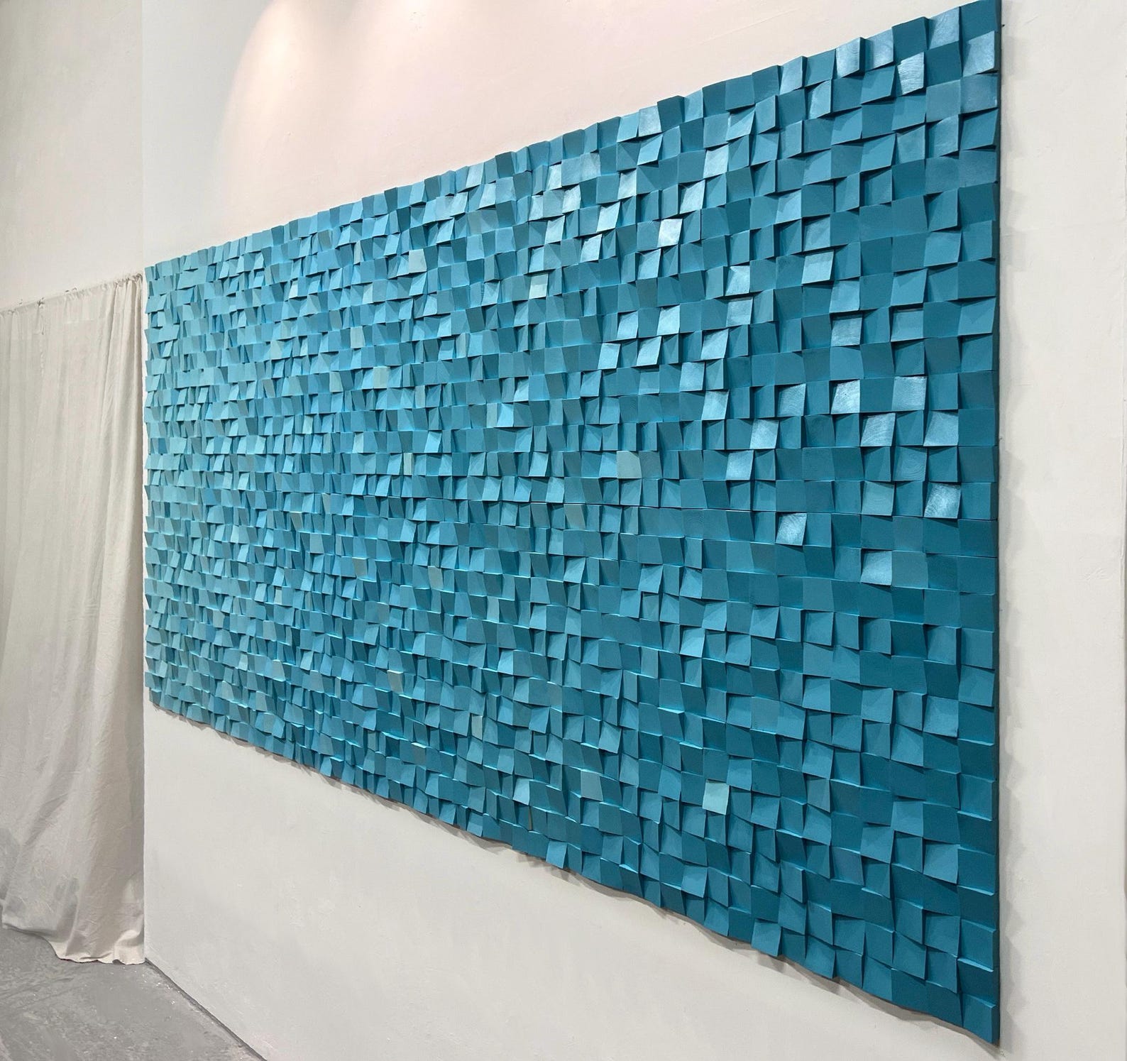 Wood Wall Sound Diffuser Art – Acoustic Decor for Home Theaters ...