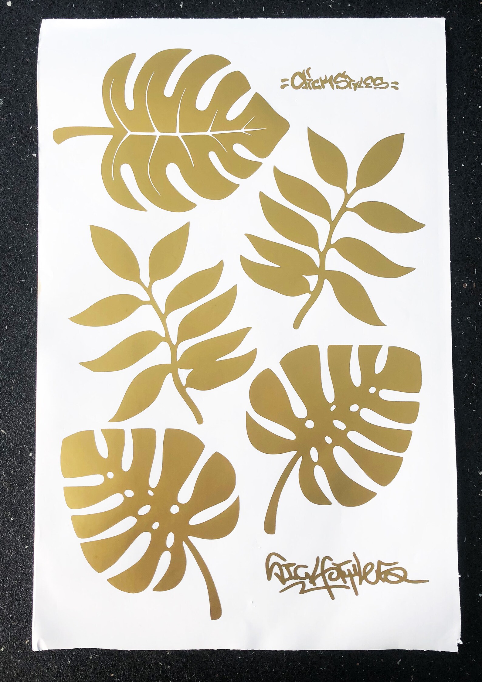 Reptile Rainforest Decals Rain Forest Leaf Stickers Vivarium - Etsy