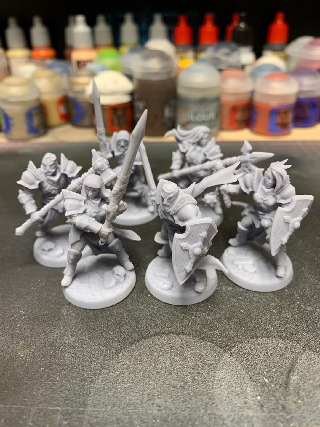 Human Fighters - Dnd, Dungeons and Dragons, Tabletop Gaming, Miniature ...
