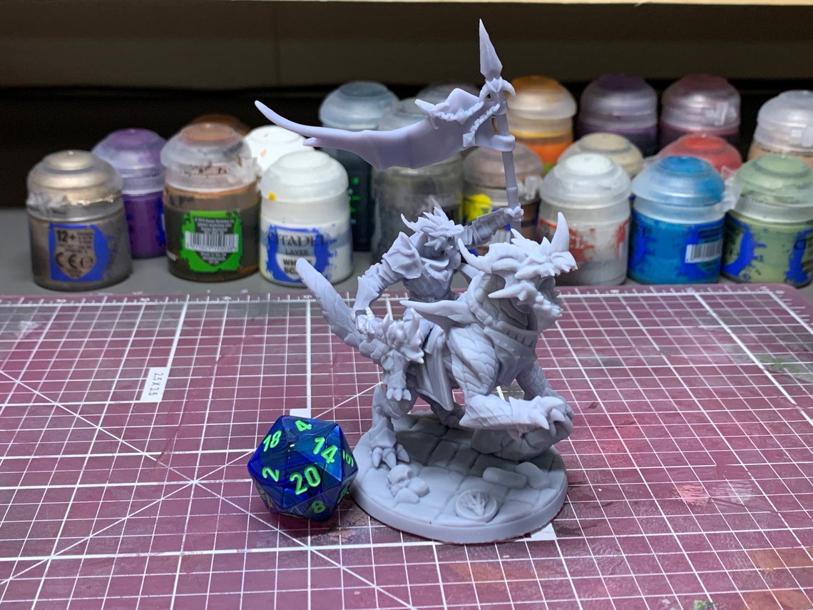 Dragonborn Riders Dnd Dungeons and Dragons Tabletop - Etsy