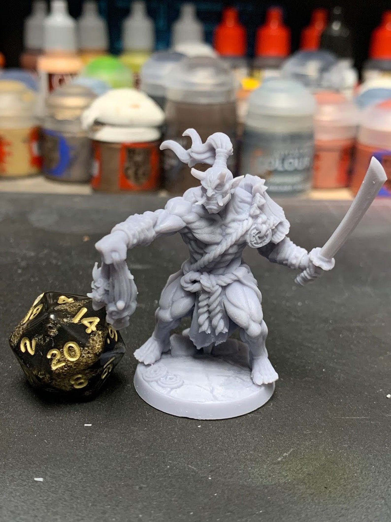 Oni Warriors Dnd Dungeons and Dragons Tabletop Gaming - Etsy