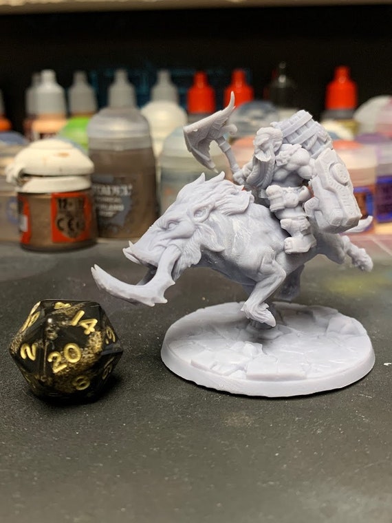 Brewmaster on Warthog Dnd Dungeons and Dragons Tabletop - Etsy