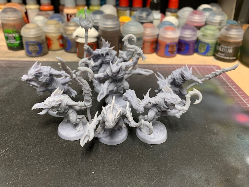 Locathah / Jurakin Dnd Dungeons and Dragons Tabletop - Etsy