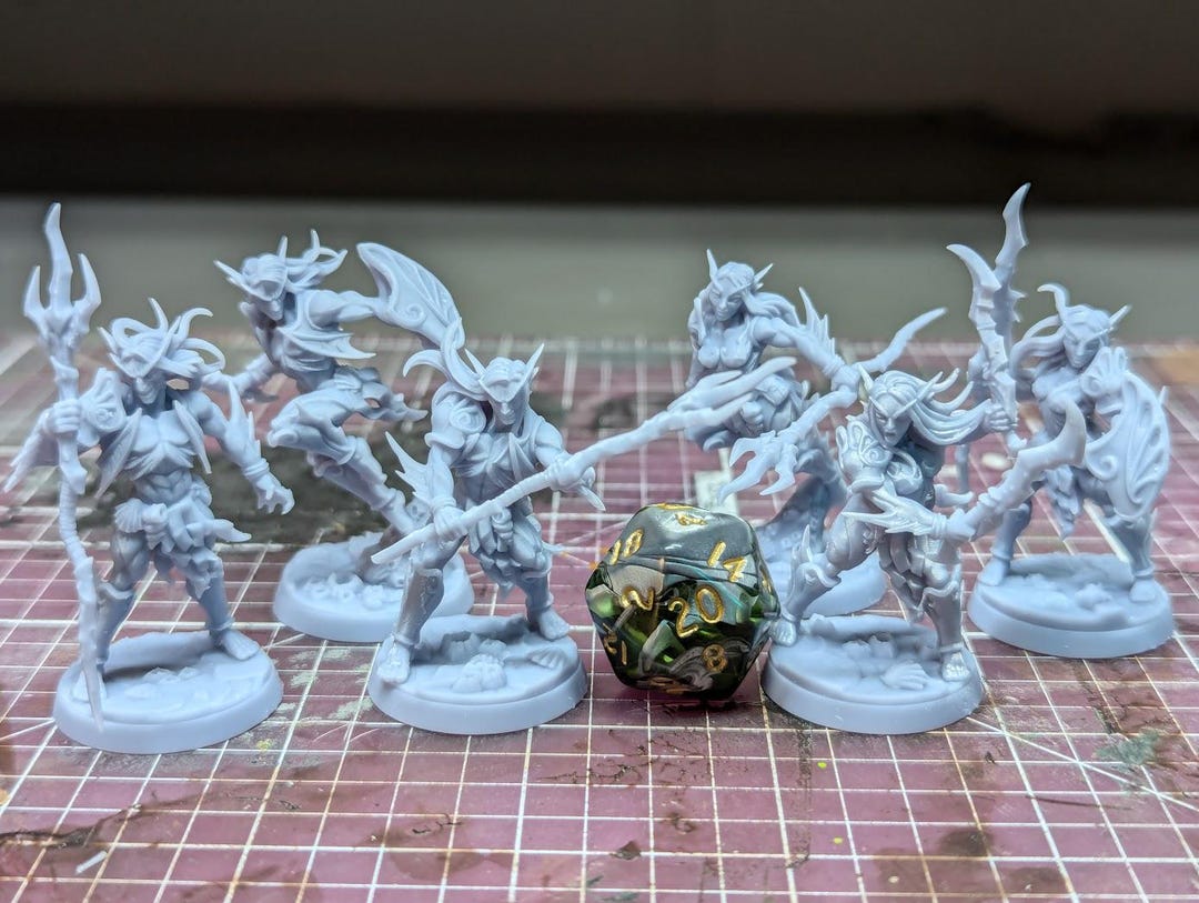 Triton Raiders - Dnd, Dungeons and Dragons, Tabletop Gaming, Miniature ...