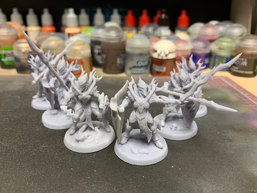 Sylvan Knights W/ Helmets - Dnd, Dungeons and Dragons, Tabletop Gaming ...