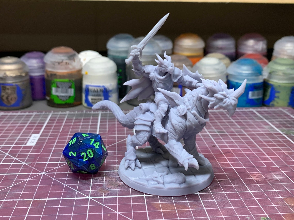 Dragonborn Riders Dnd Dungeons and Dragons Tabletop - Etsy