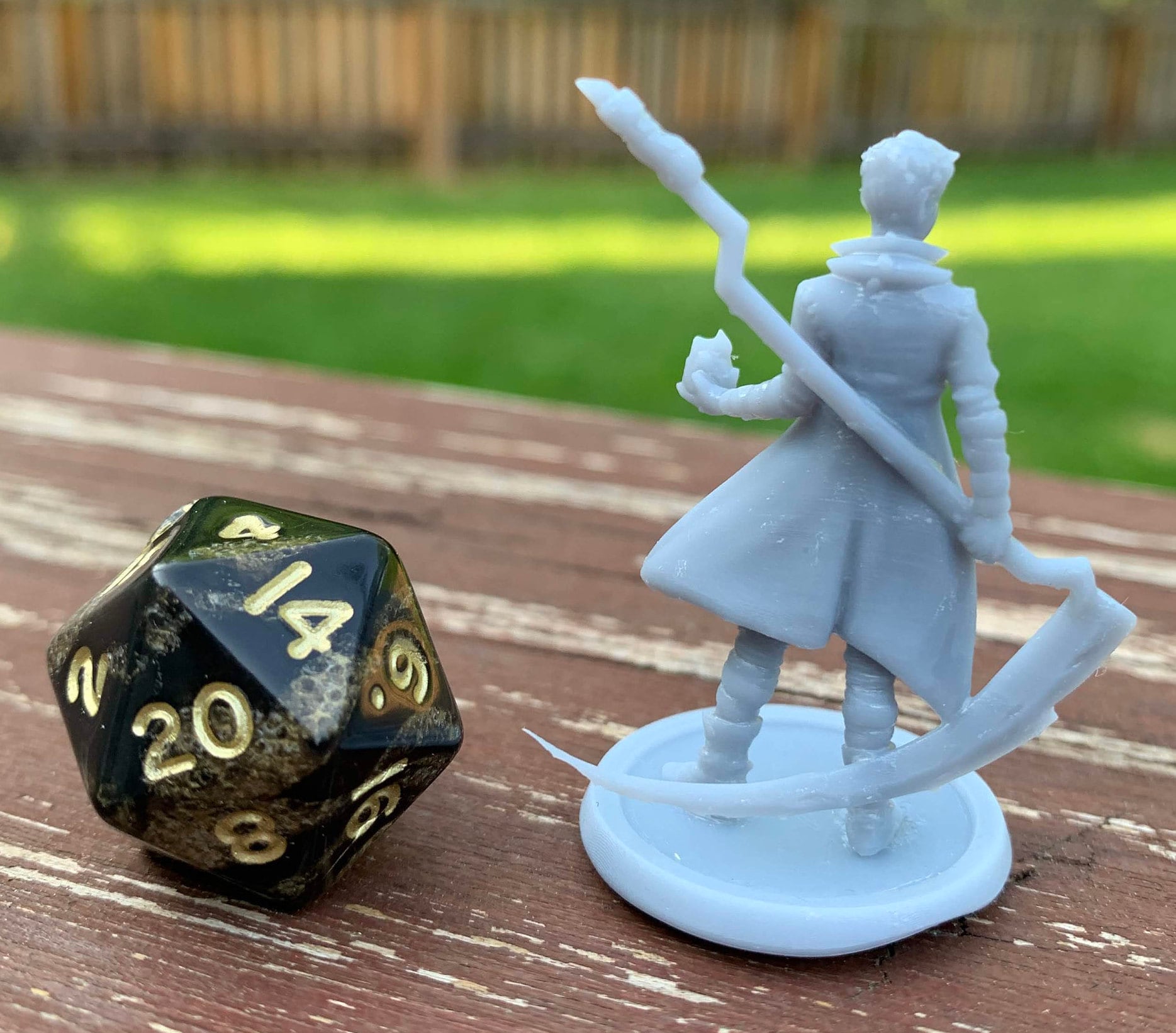 Fire Wizard Dnd Dungeons and Dragons Tabletop Gaming - Etsy