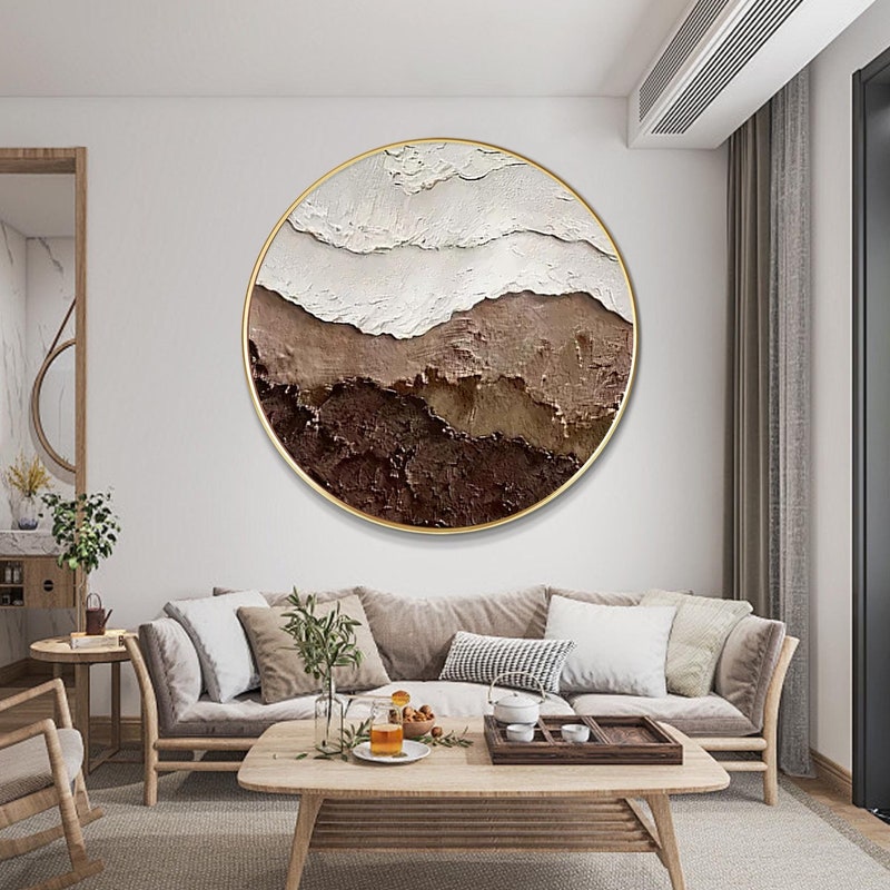 Round Wall Art - Etsy