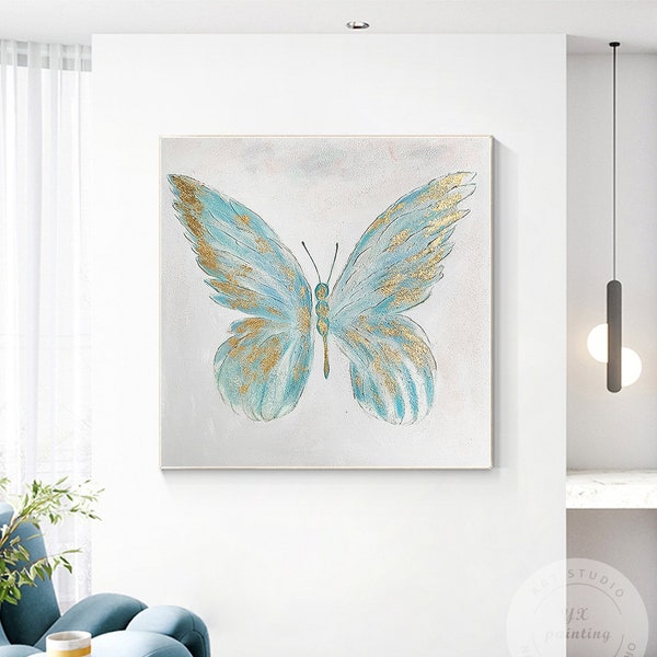 Butterfly Textured Painting - Etsy