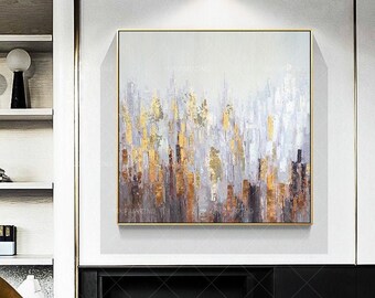 Geometric Art Abstract Paintings on Canvas Original Acrylic - Etsy