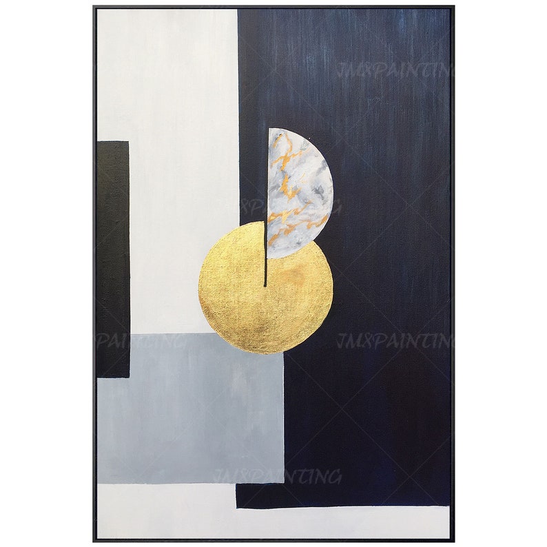 Abstract Geometric Art Acrylic Painting on Canvas Original Art - Etsy