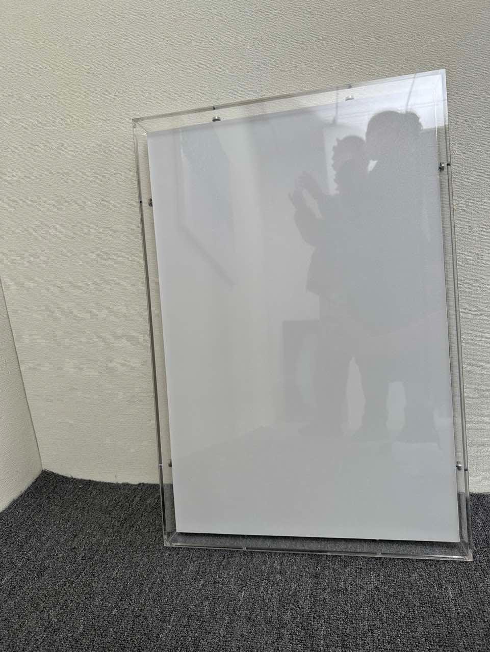 Acrylic Frame Box for Art: Blank Stretched Canvas Shadow Box - Etsy