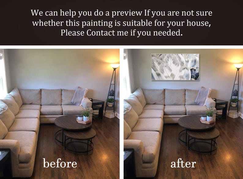 3D Blue Textured Abstract Wall Art, Original Painting on Canvas, Extra ...