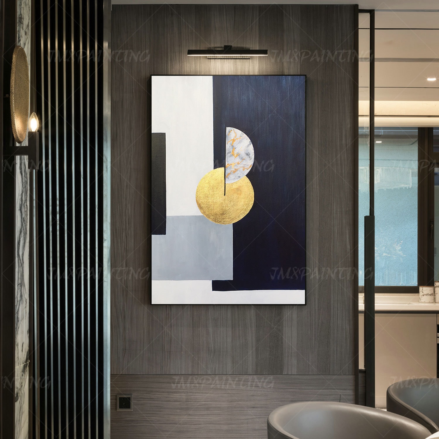 Abstract Geometric art Acrylic Painting On Canvas Original art | Etsy