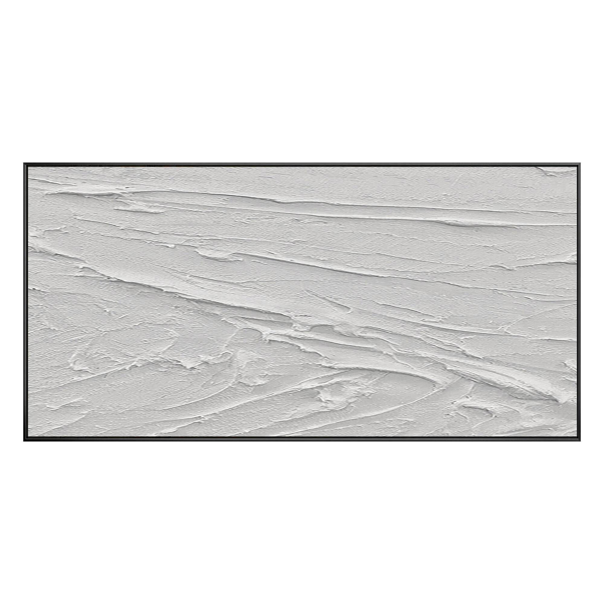 3D White Texture Wall Art Minimalist Painting on Canvas - Etsy