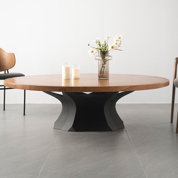 Round Coffee Table Base - Etsy