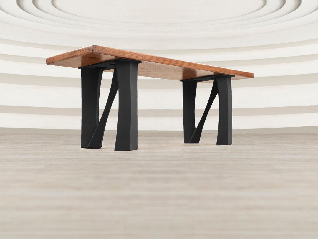 Bench Legs, Table Legs W13 X H16 Coffee Table Legs, Narrow Bench Legs ...