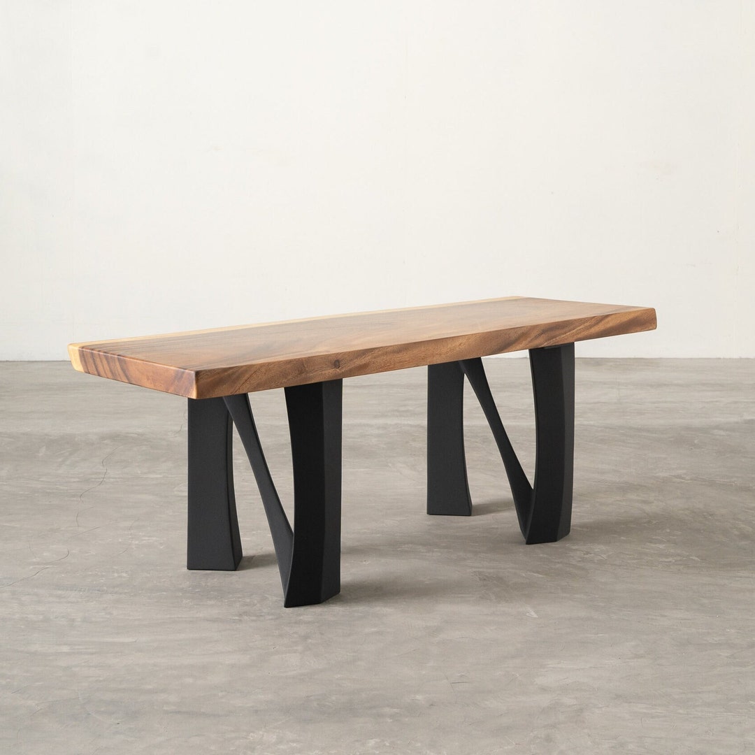 Bench Legs, Table Legs W13 X H16 Coffee Table Legs, Narrow Bench Legs ...