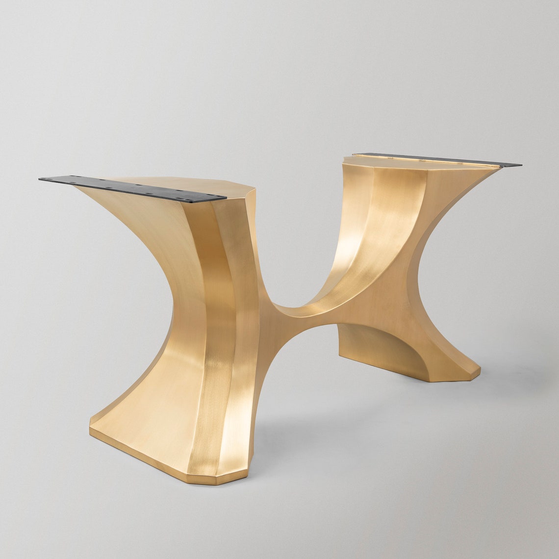 Gold Table Base 50 X 22 X H28 310 Hoshi Handmade Base for - Etsy
