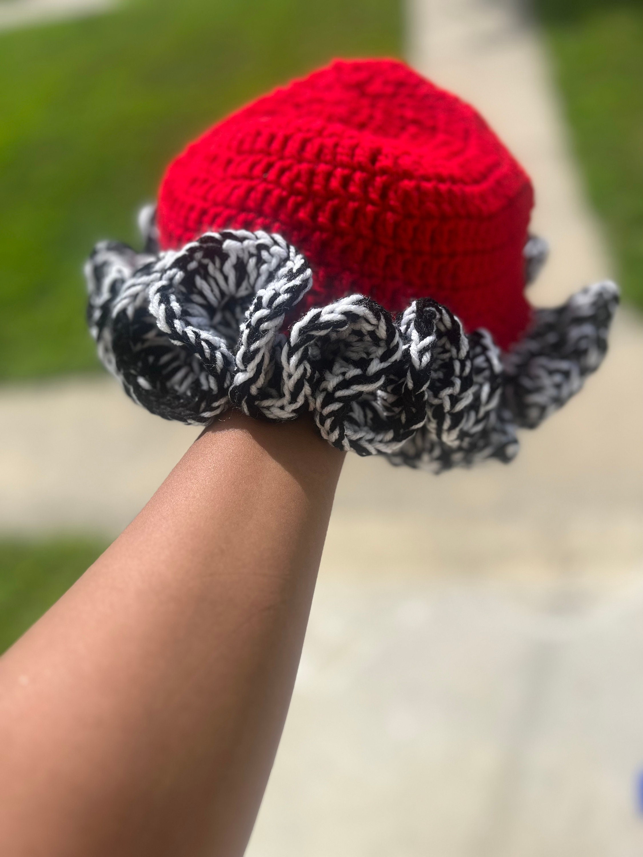 Ruffle Bucket Hat - Etsy