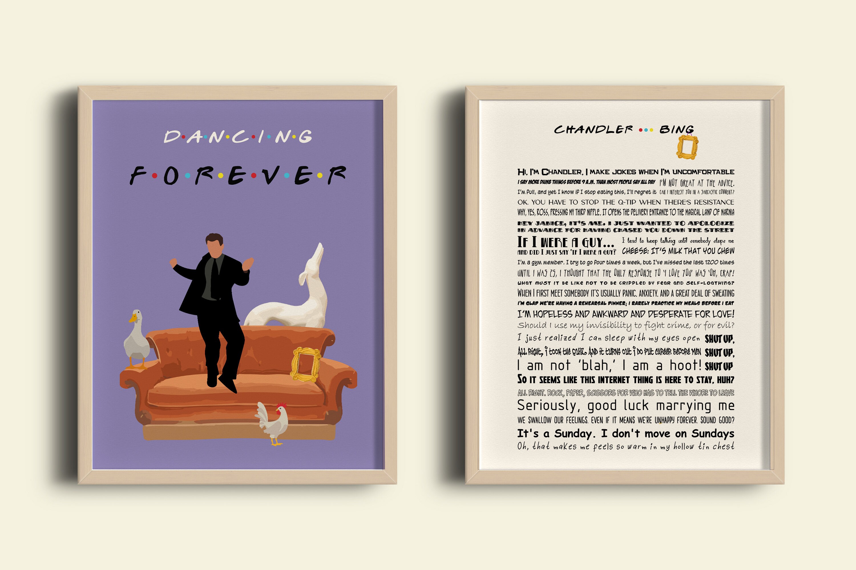Homenaje a Matthew Perry - Chandler Bing Dancing Forever - Descargable ...