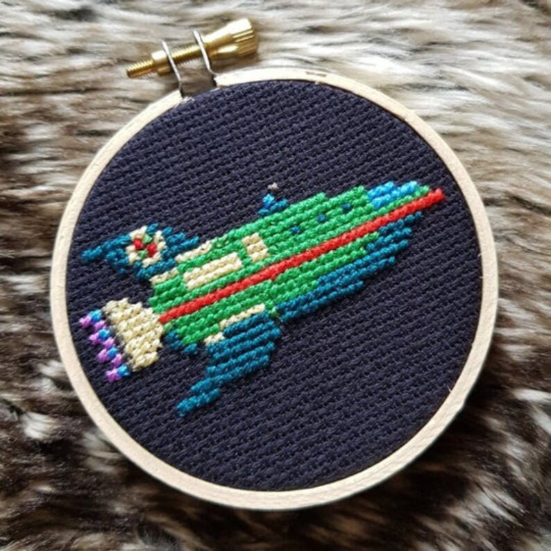 Planet Express Cross Stitch PATTERN - Etsy