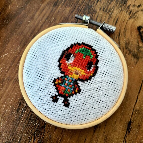 Ketchup Cross Stitch - Etsy