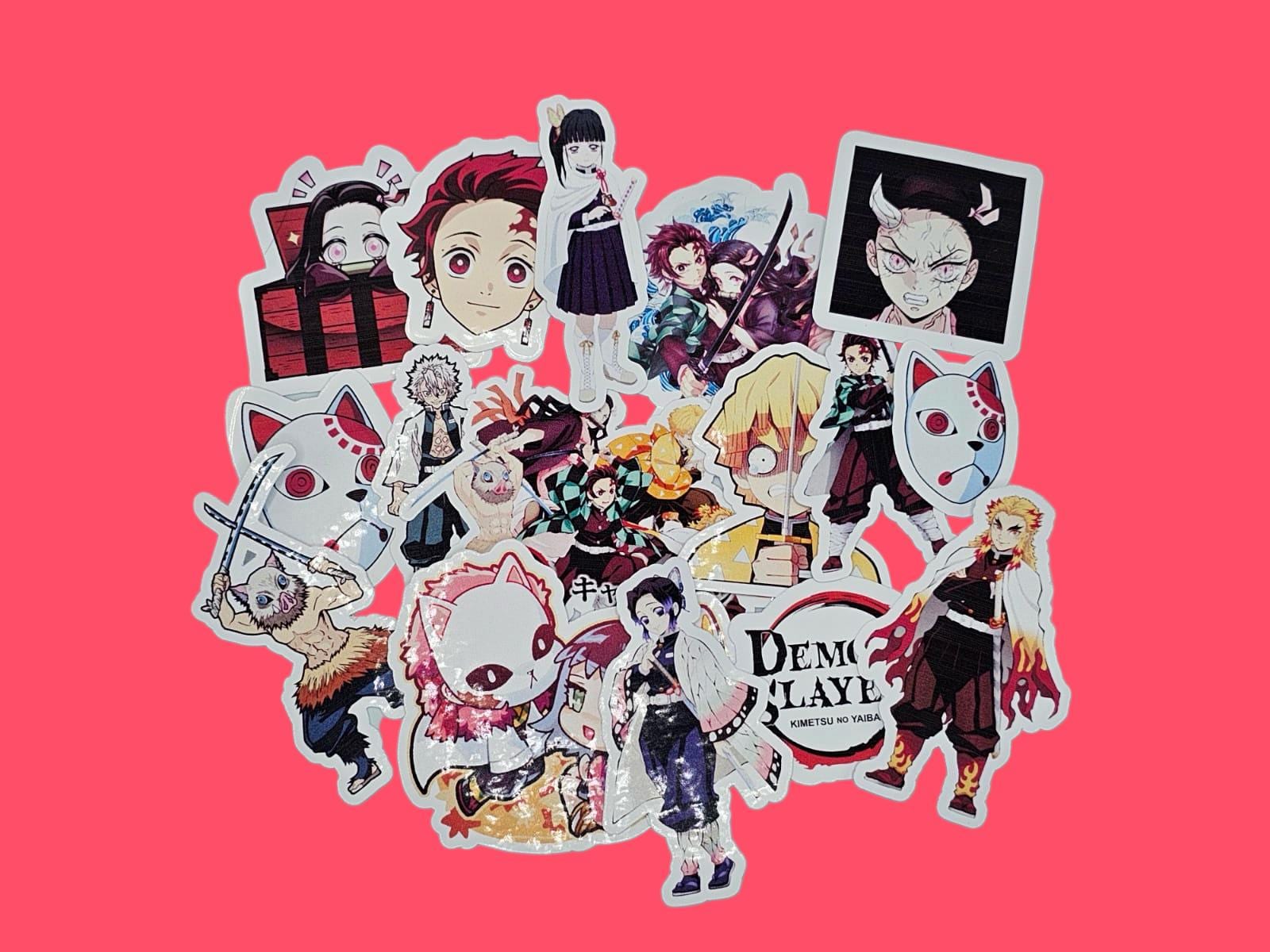 Demon Slayer Stickers (10 Random Stickers) - Etsy
