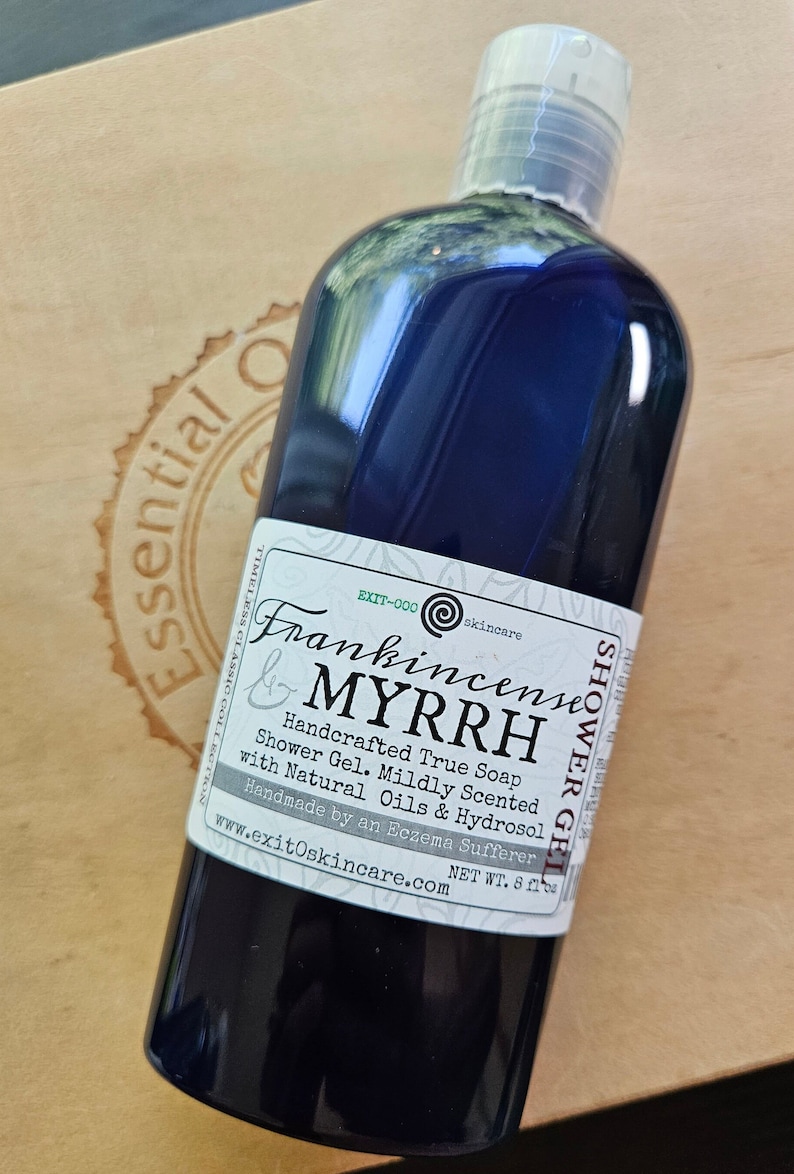 Liqsp: Frankincense Myrrh Shower Gel BESTSELLER! - Etsy