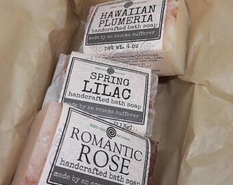 Floral Design Soap | Etsy