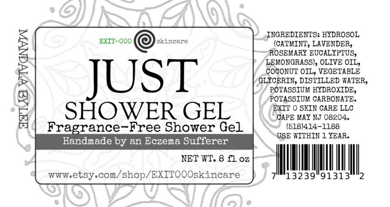 Liqsp: Just Shower Gel Frag-free - Etsy UK
