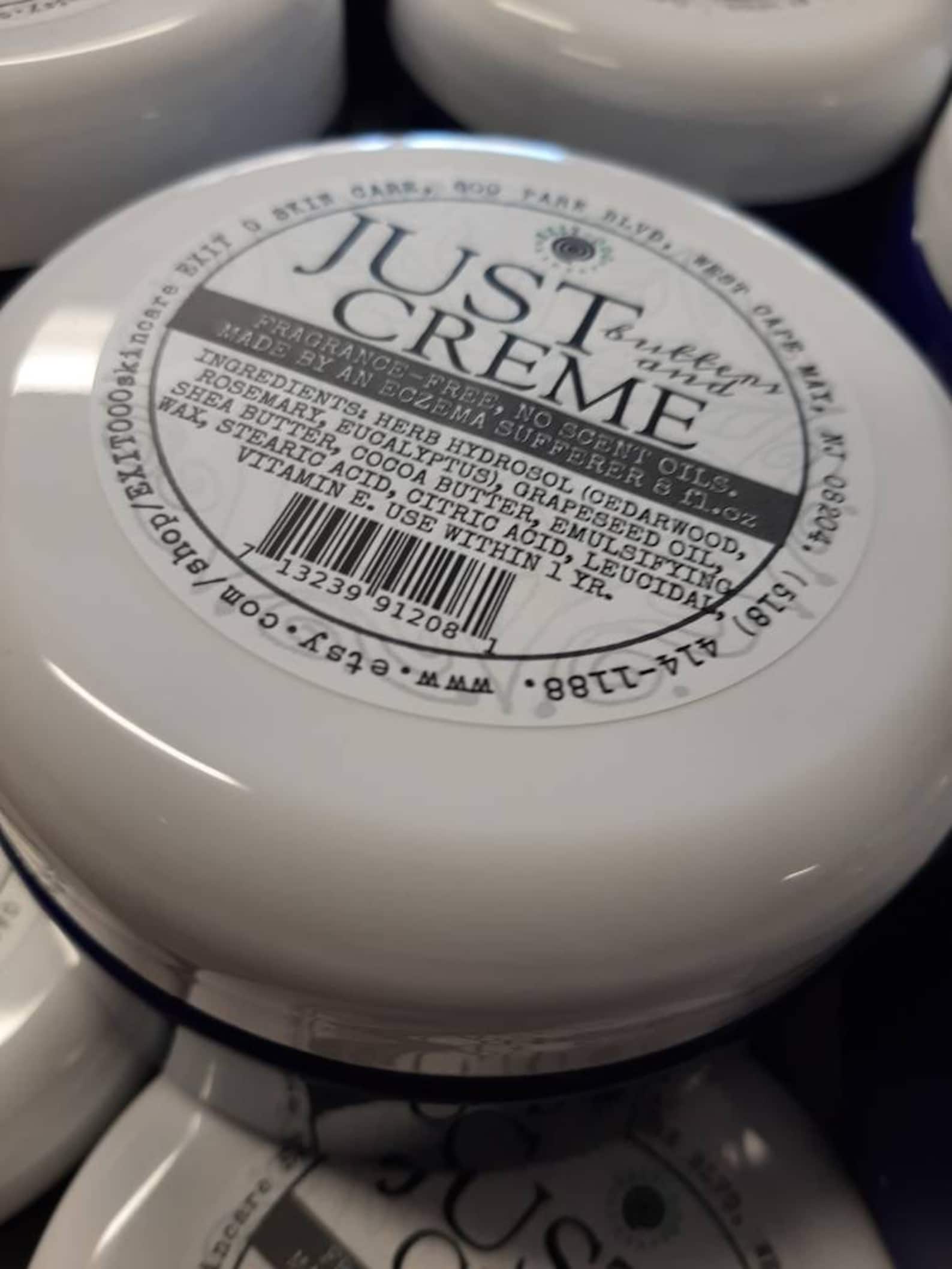 Creme: JUST Creme. Fragrance-free Unscented. Made by an Eczema - Etsy