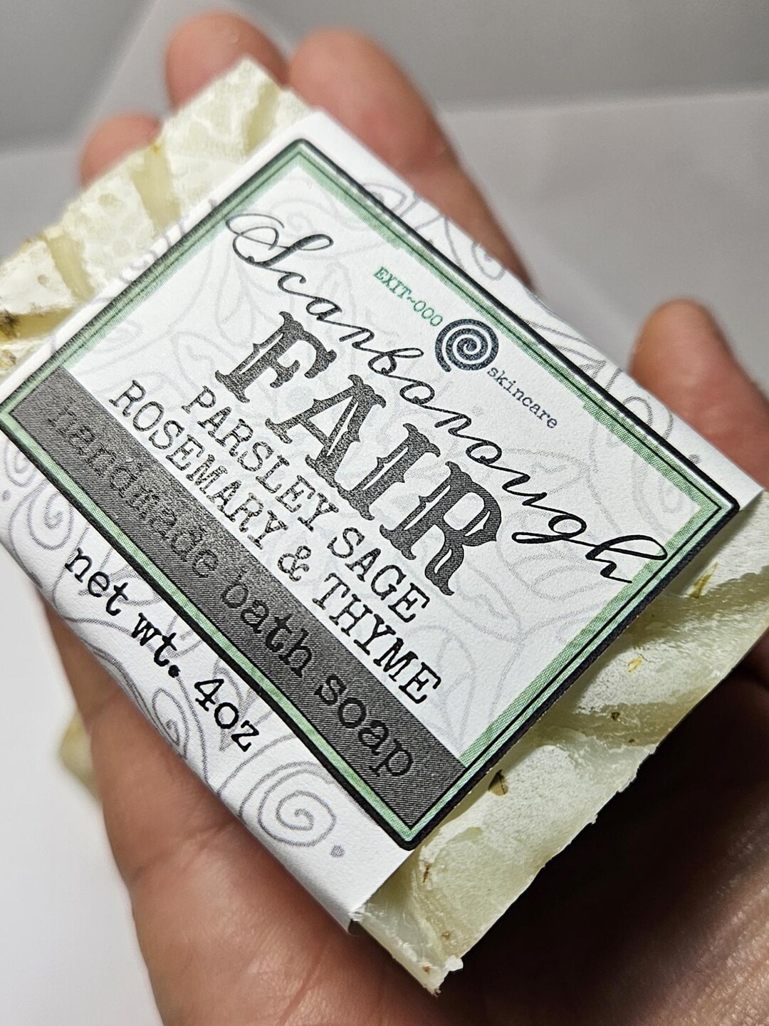 Sbar: Scarborough Fair Soap NEW!! - Etsy